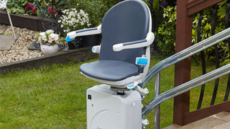 Handicare 4000 Curved Outdoor Stair Lift Electropedic Anaheim